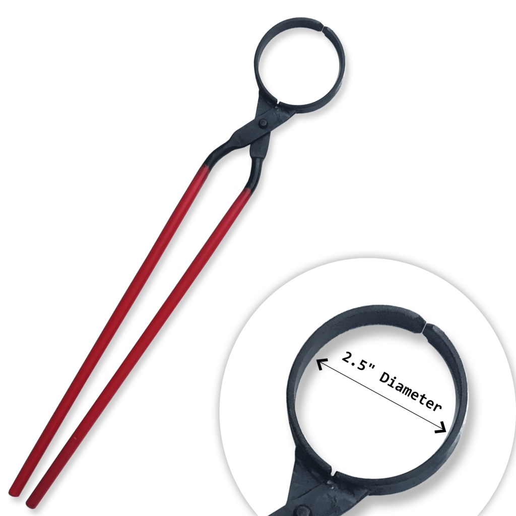 Simond Store 26″ Blacksmith Tong – foundry crucible tongs – Heavy Duty ...