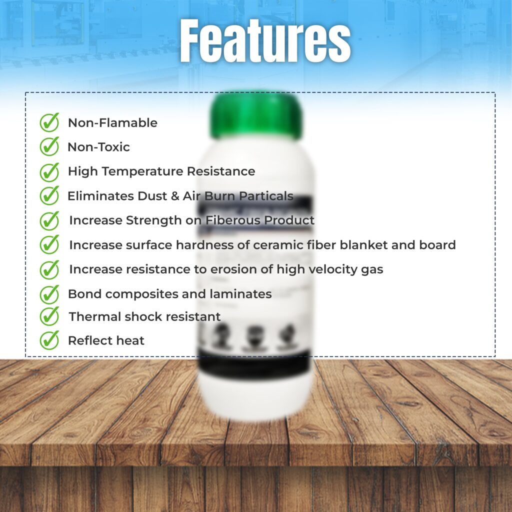 REFRATECH Rigidizer for Ceramic Fiber Coating, 2300F Rated, Fireproof ...