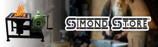 SIMOND STORE Blacksmith’s Forge Pedal Type Handle Hand Blower for Knife ...