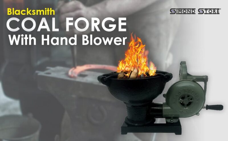 Simond Store Blacksmith’s Forge with Hand Blower for Knife Making ...