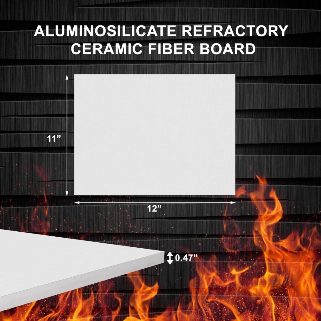 Simond Store Ceramic Fiber Board Insulation – 2300F Rated – 0.47″ x 11 ...