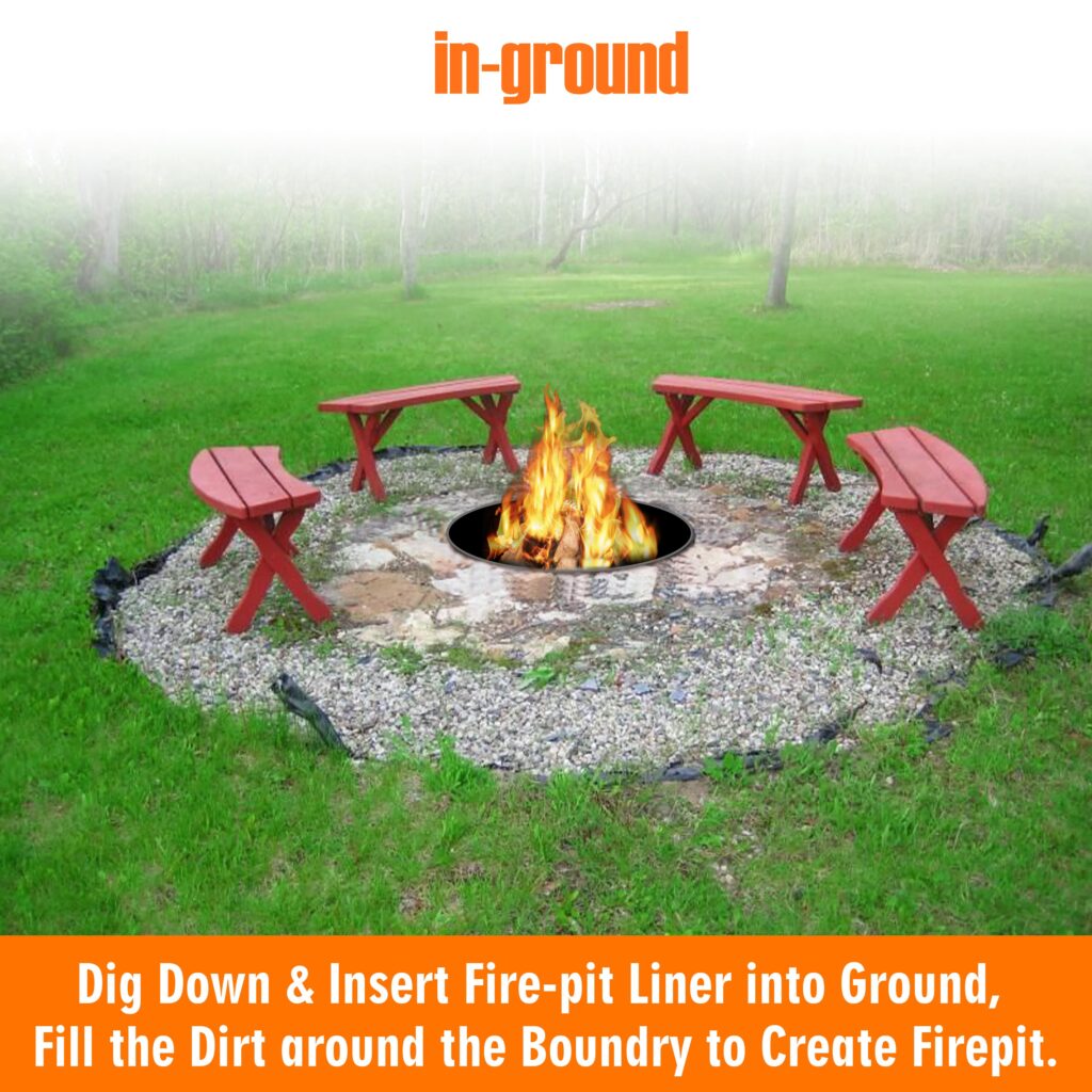 Fire Rings for Outdoors Heavy Duty ?fire Pit Ring 48 inch ?No Bottom ...