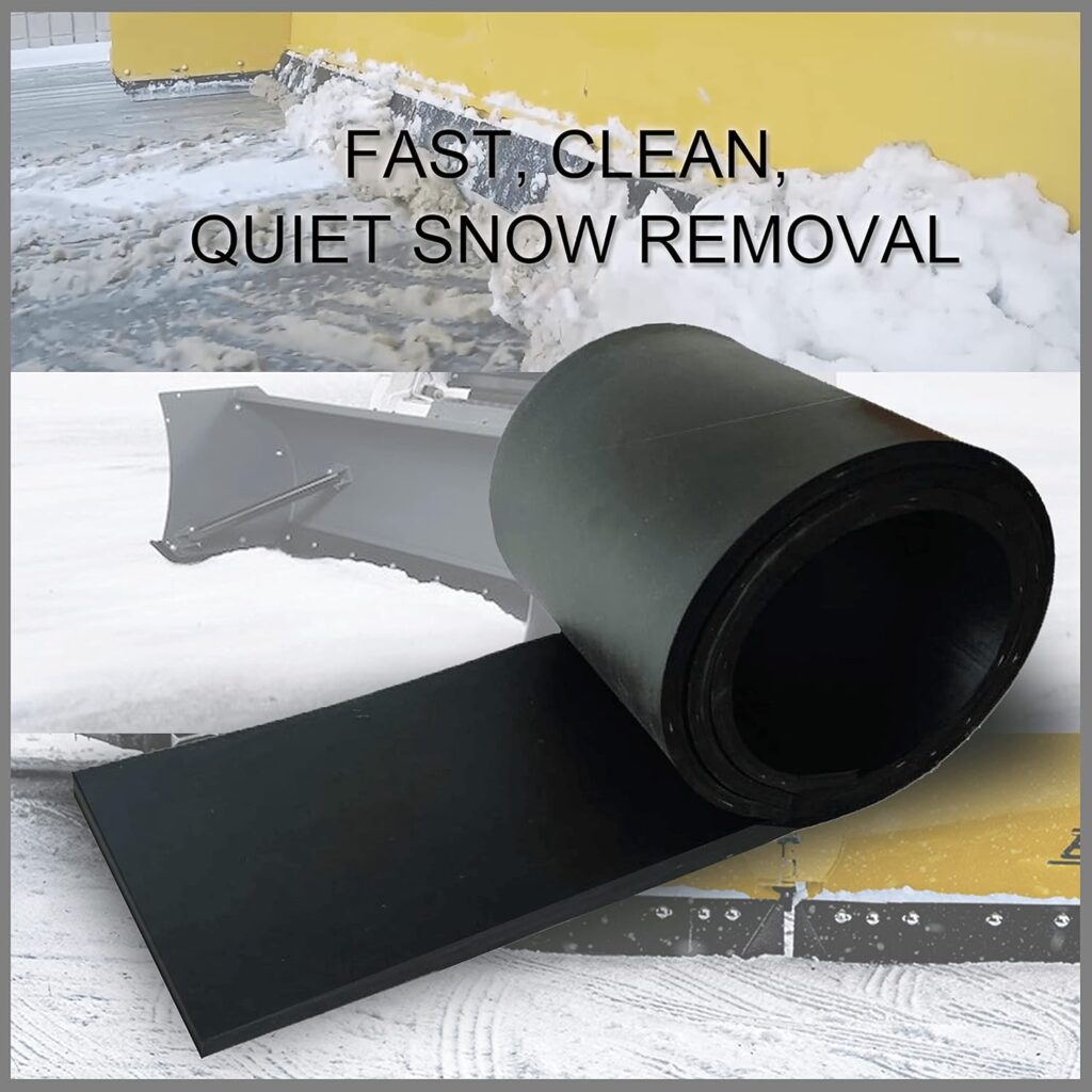 SIMOND STORE 1″ x 6″ x 10 ft. Snow Pusher, Cutting Edge, Snow PLOW ...