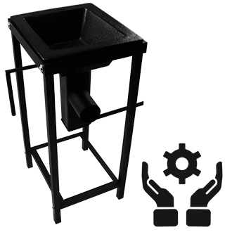 Simond Store Blacksmithing Welded Firepot Coal Forge 10 x12 Inch ...