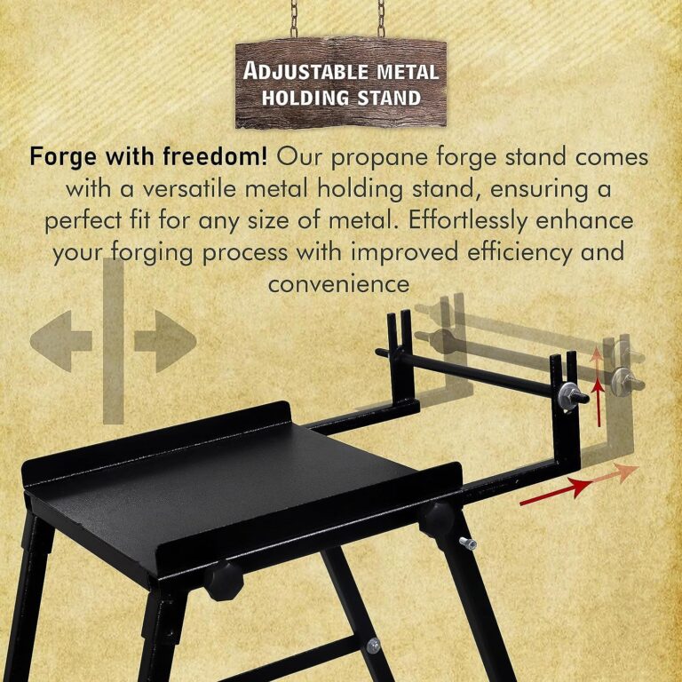 Simond Store blacksmith forge kit Stand – compatible with all single ...