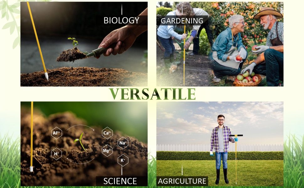 FEBTECH – Insulated Metal Soil Probe Rod – Septic Tank Probe – 32-Inch ...