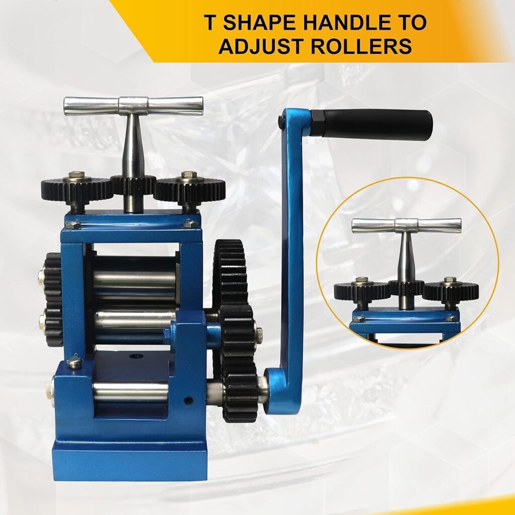 SIMOND STORE Rolling Mill Machine, 3 Inch (76 mm), 5 Rollers ...